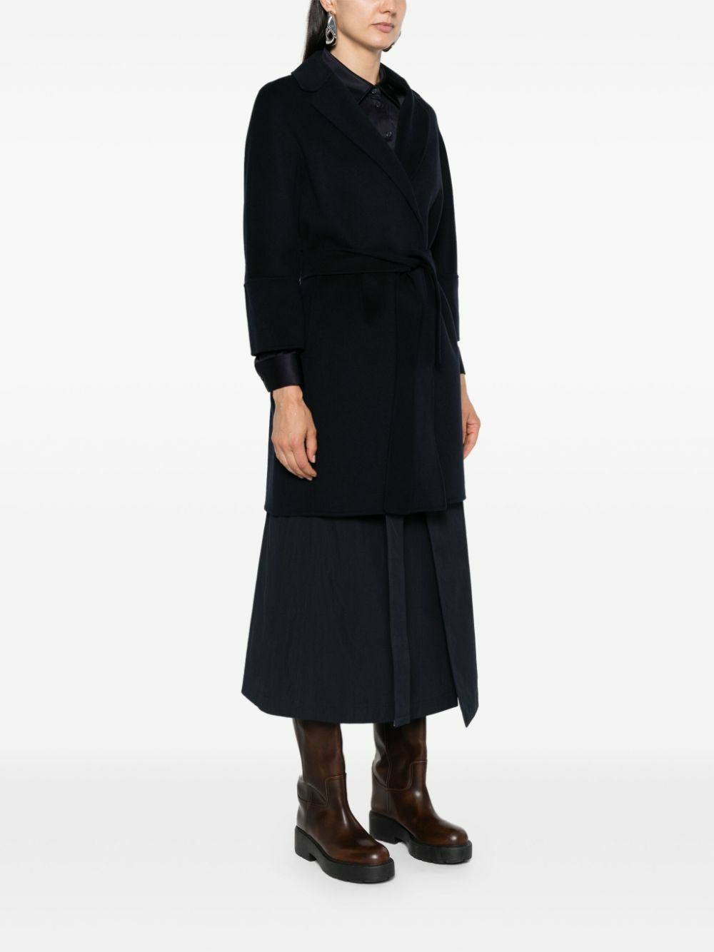 'S MAX MARA - Arona Wool Midi Coat S Max Mara
