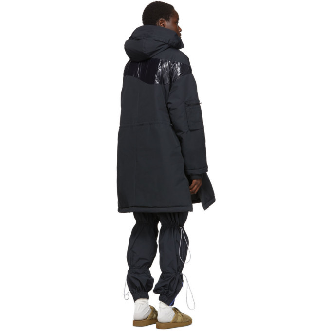 Li-Ning Black Long Padded Jacket Li-Ning