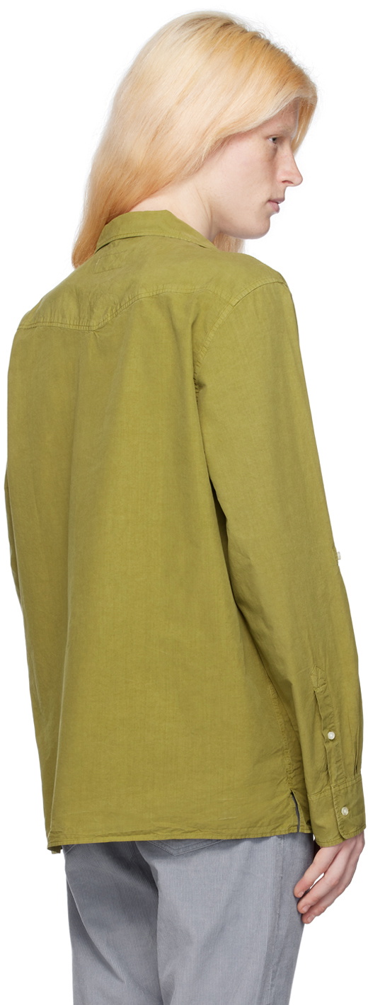 Officine Générale Khaki Eric Shirt Officine Generale