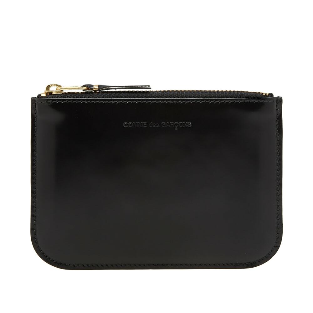 Comme des Garçons SA8100 Mirror Inside Wallet in Black/Gold Mirror ...