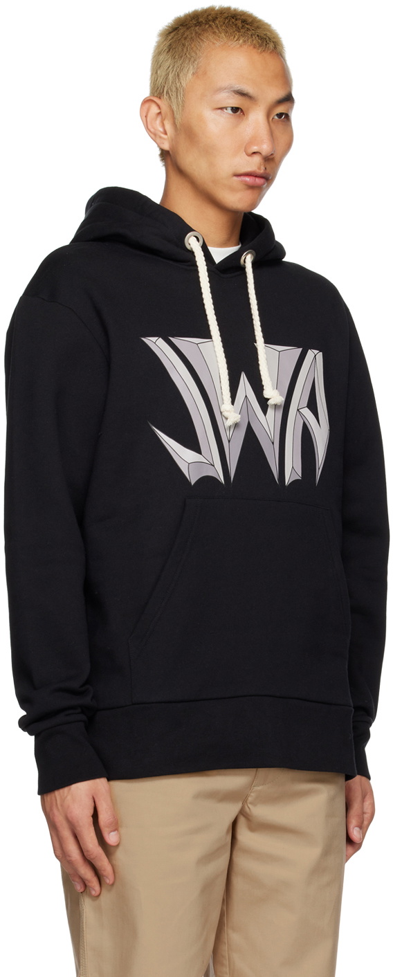JW Anderson Black Gothic Hoodie JW Anderson