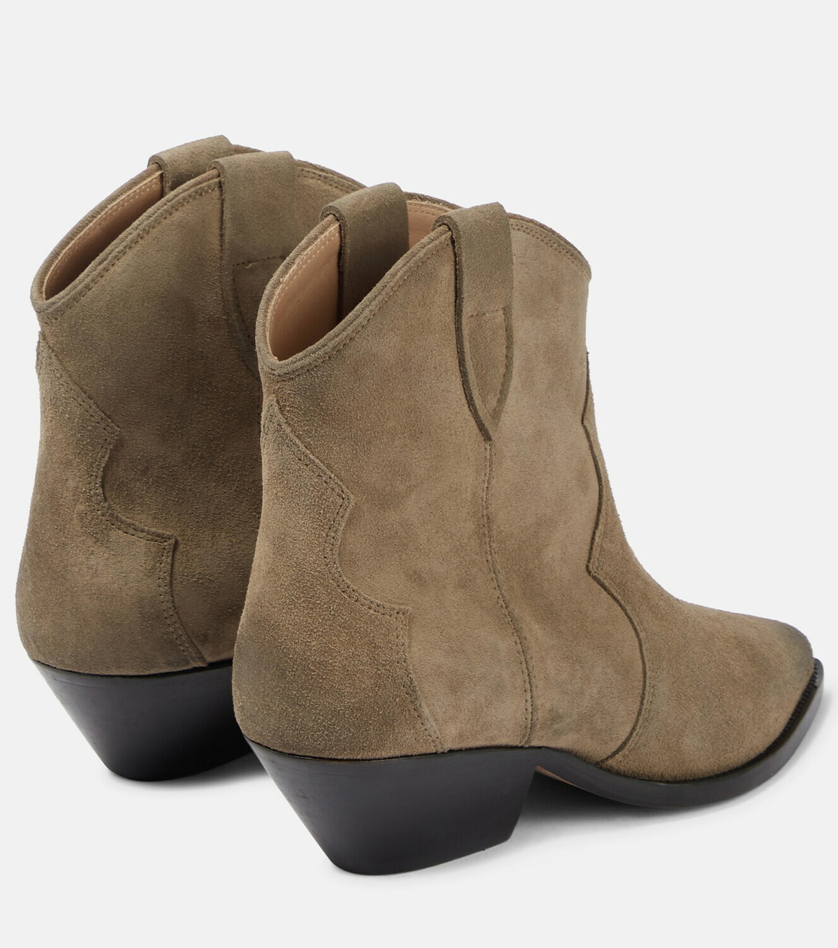 Isabel Marant - Dewina suede cowboy ankle boots Isabel Marant