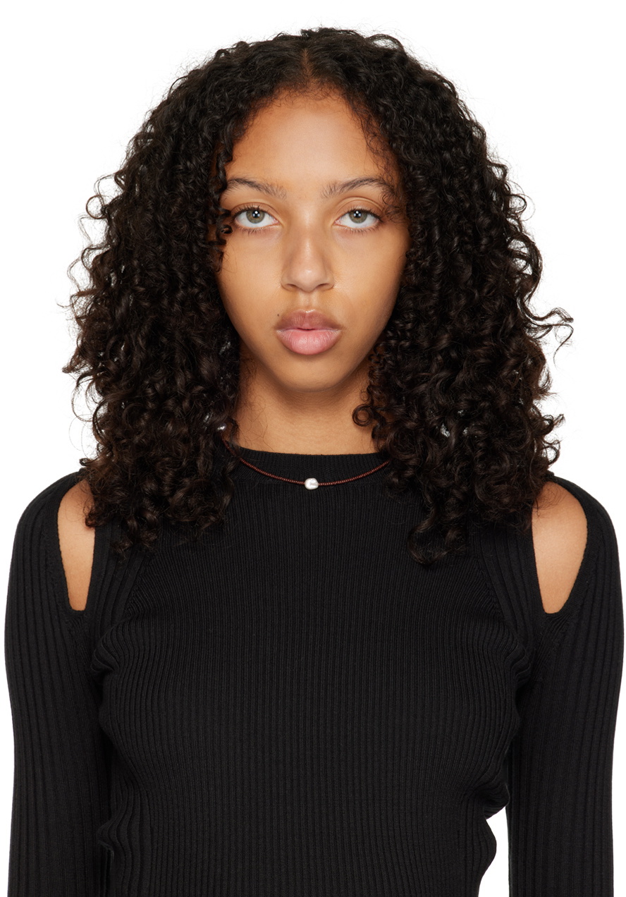 Santangelo Brown Shoom Necklace Santangelo