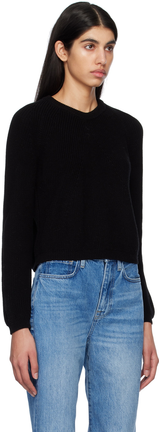 Joseph Black Raglan Sweater Joseph