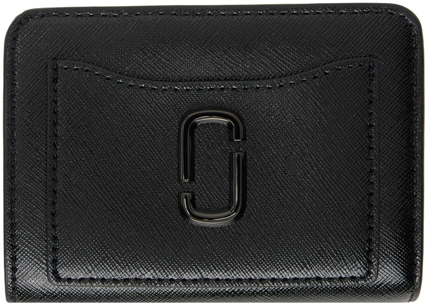 Marc Jacobs Black 'The Mini Compact' Wallet Marc Jacobs