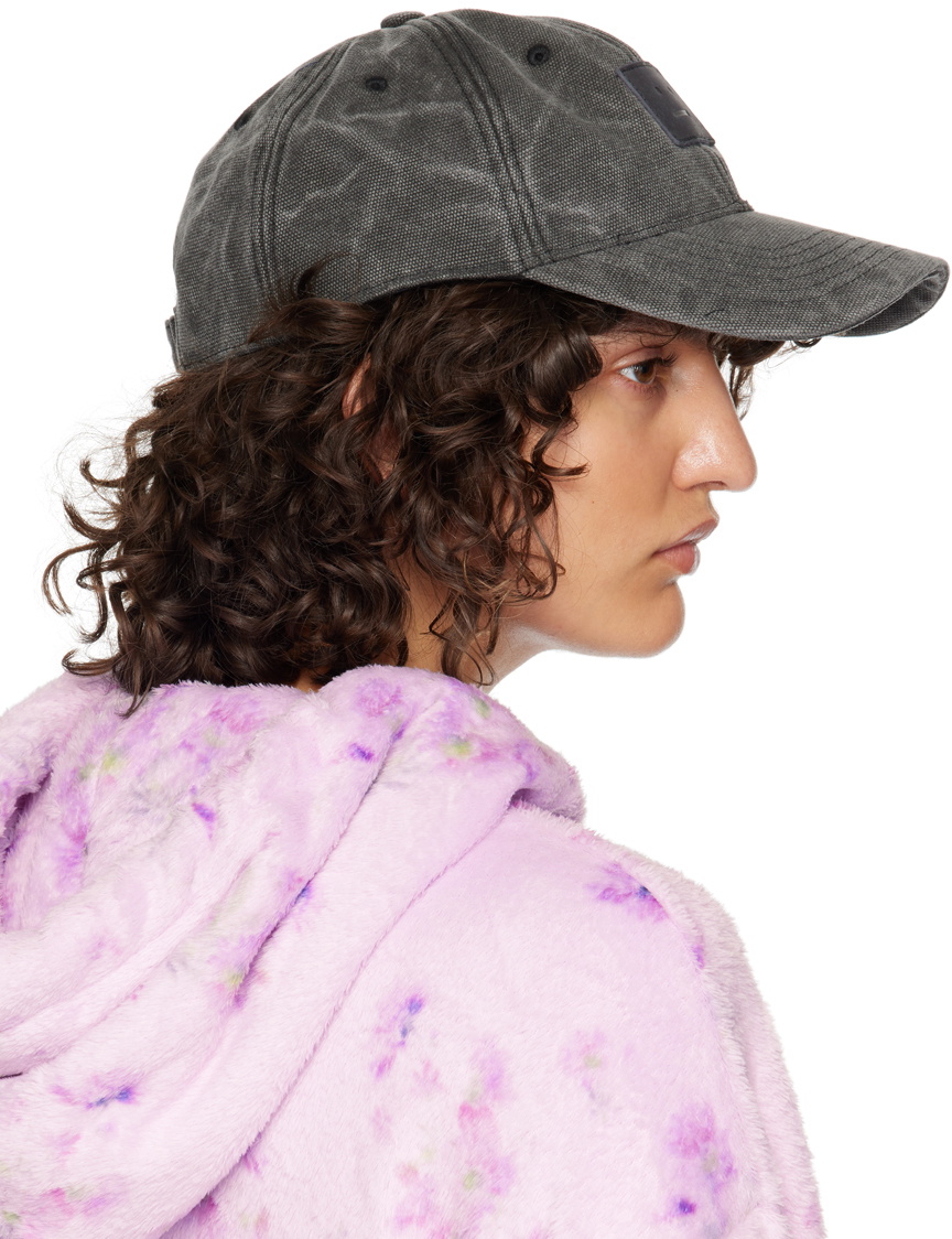 Acne Studios Gray Patch Cap Acne Studios