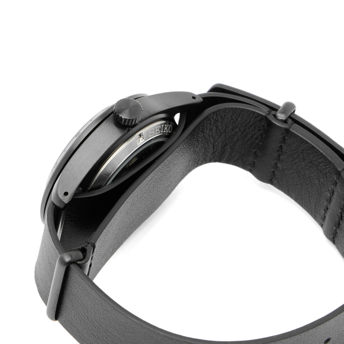 Seiko Men's 5 Sports Field Deception Mechanical GMT Watch in Black Seiko