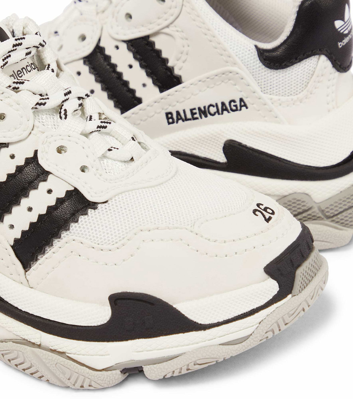 Balenciaga Kids - x Adidas Triples S sneakers Balenciaga Kids