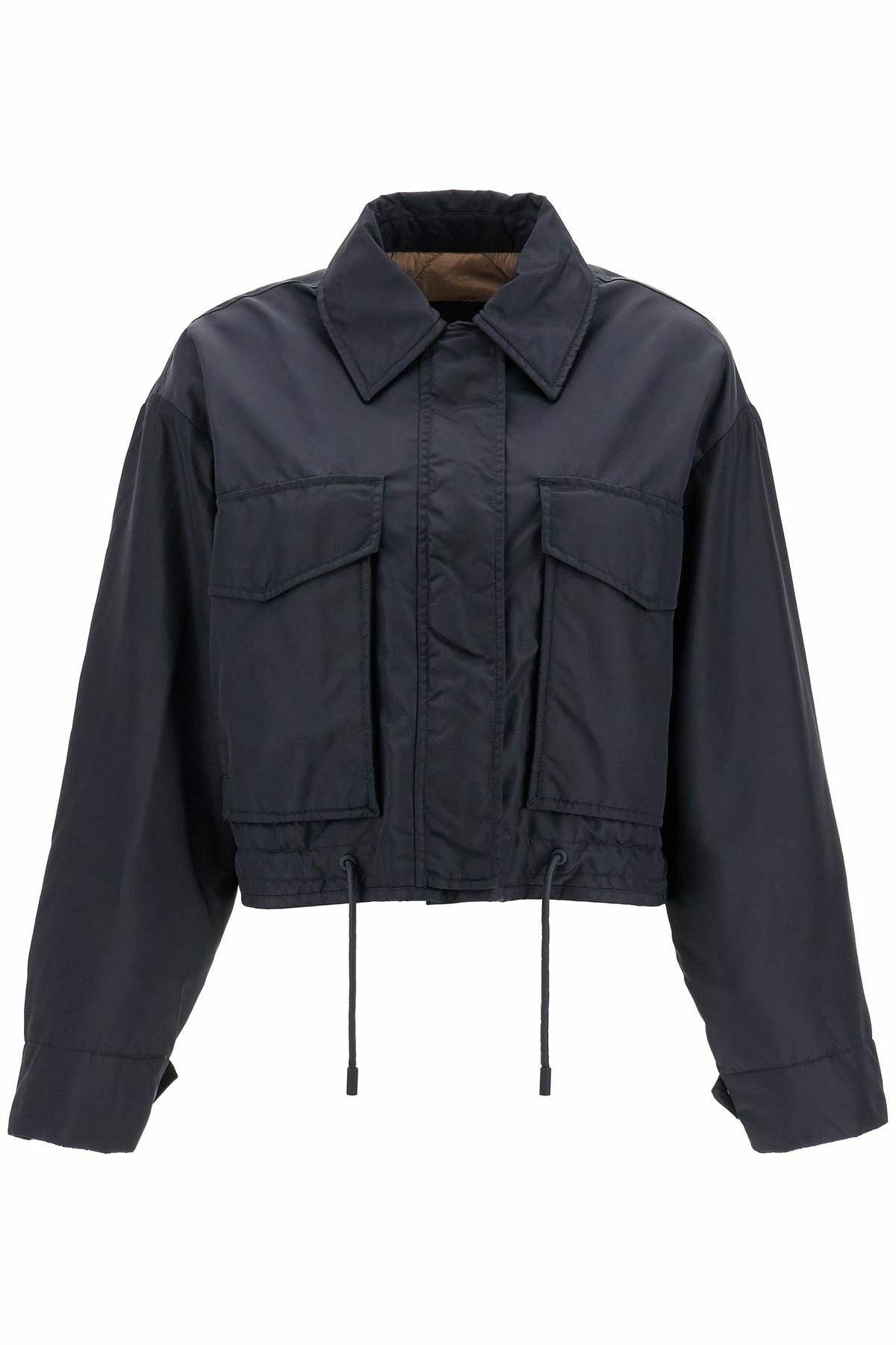 WEEKEND MAX MARA reversible cropped bomber jacket Blue Weekend Max Mara