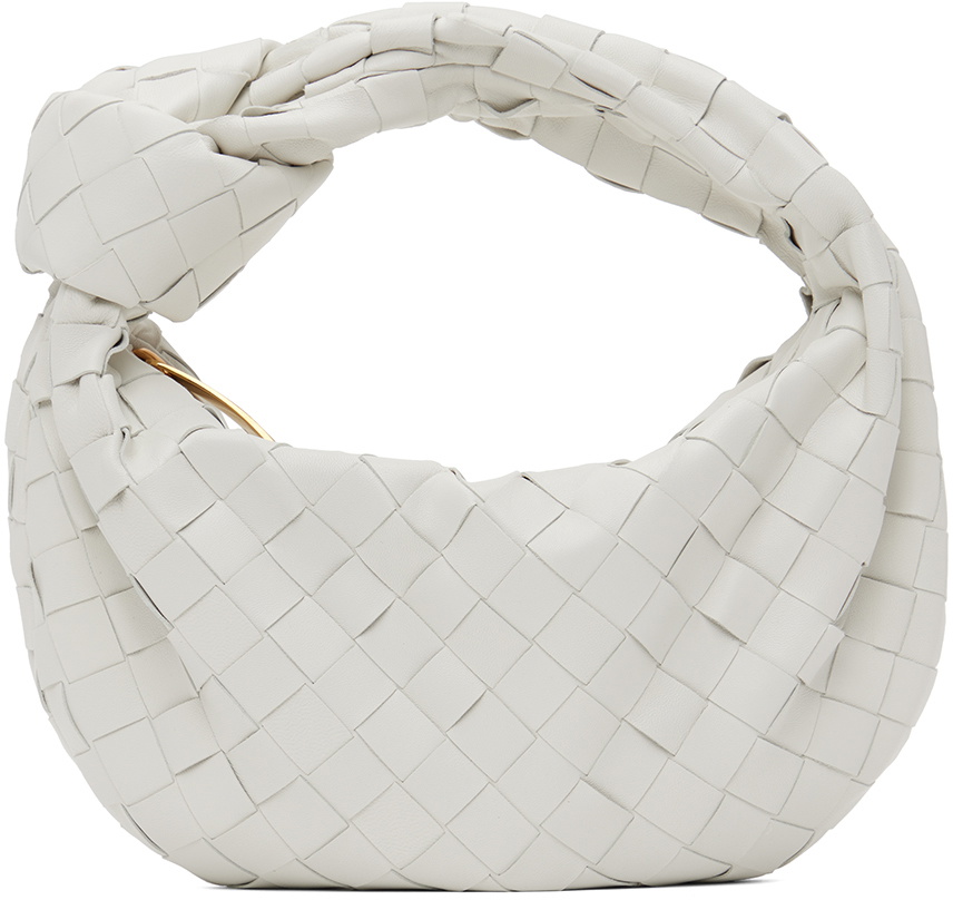 Bottega Veneta White Mini Jodie Bag Bottega Veneta