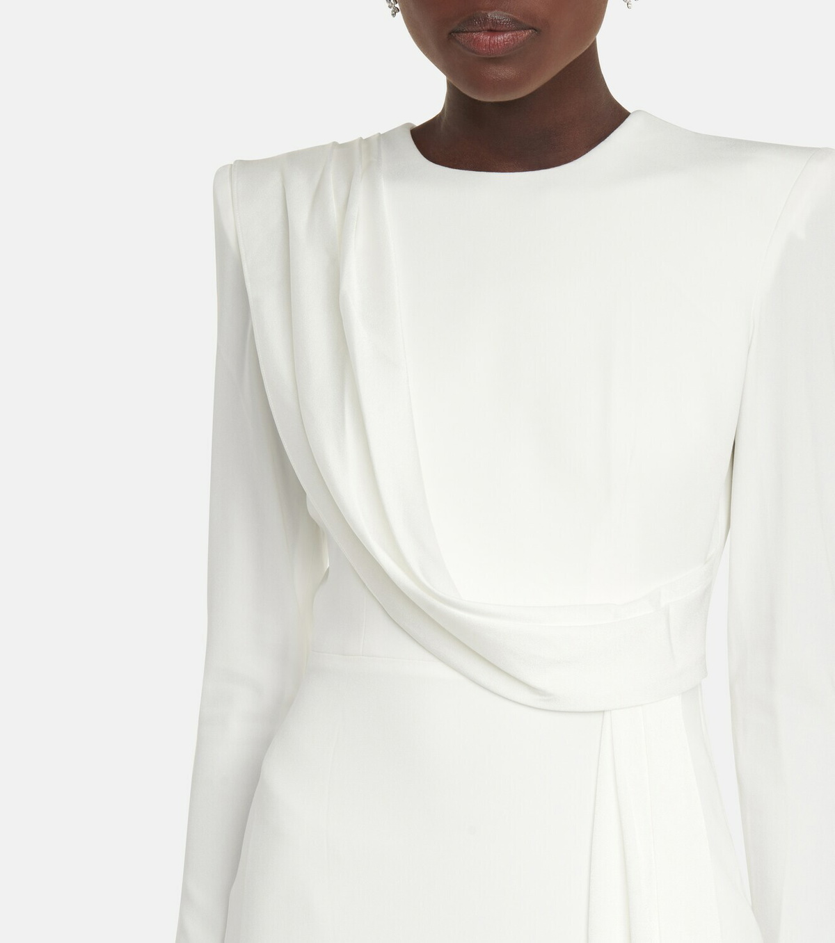 Alex Perry Bridal Maxwell satin-crêpe bridal gown Alex Perry