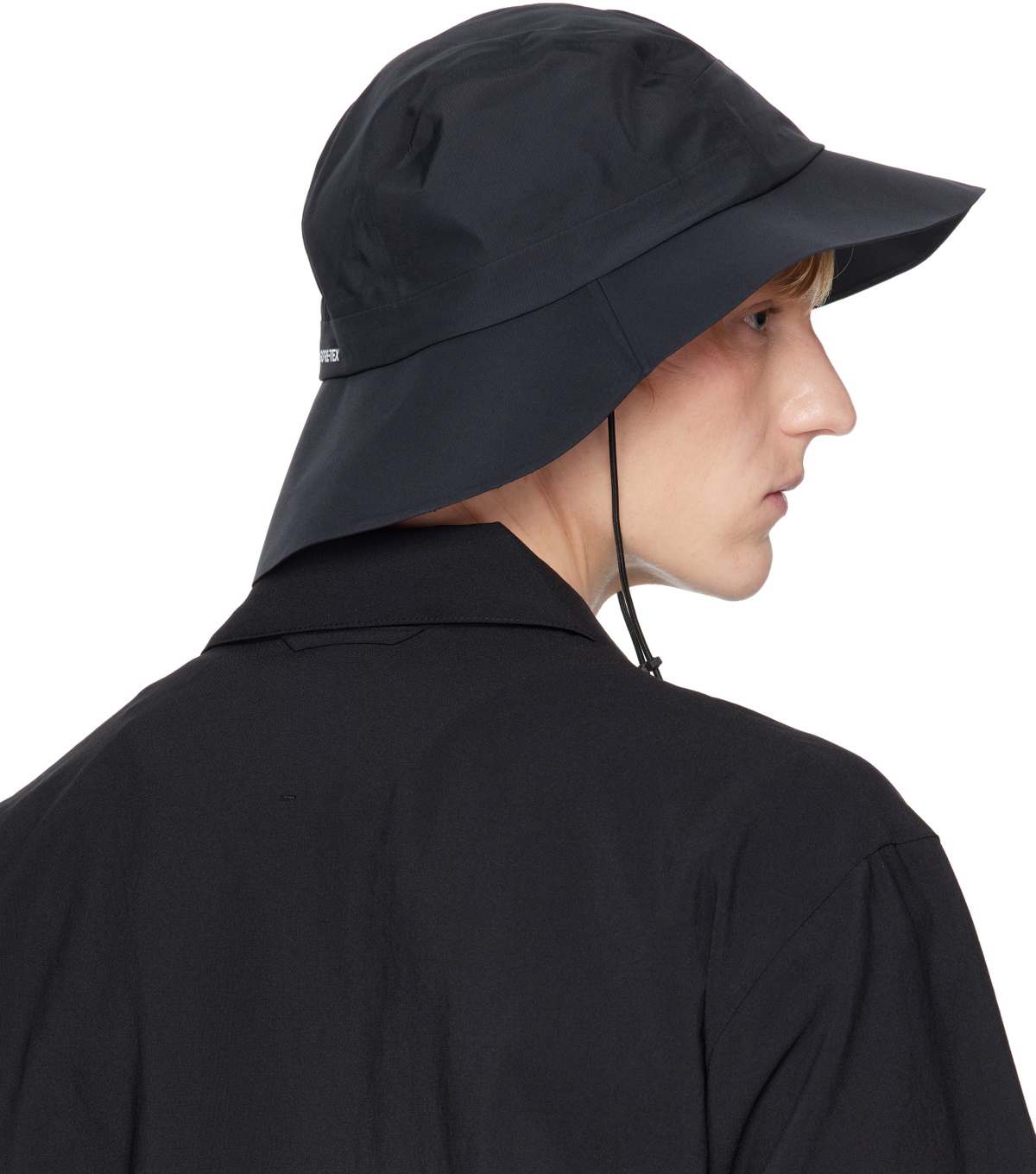 Snow Peak Black GORE-TEX Rain Hat Snow Peak