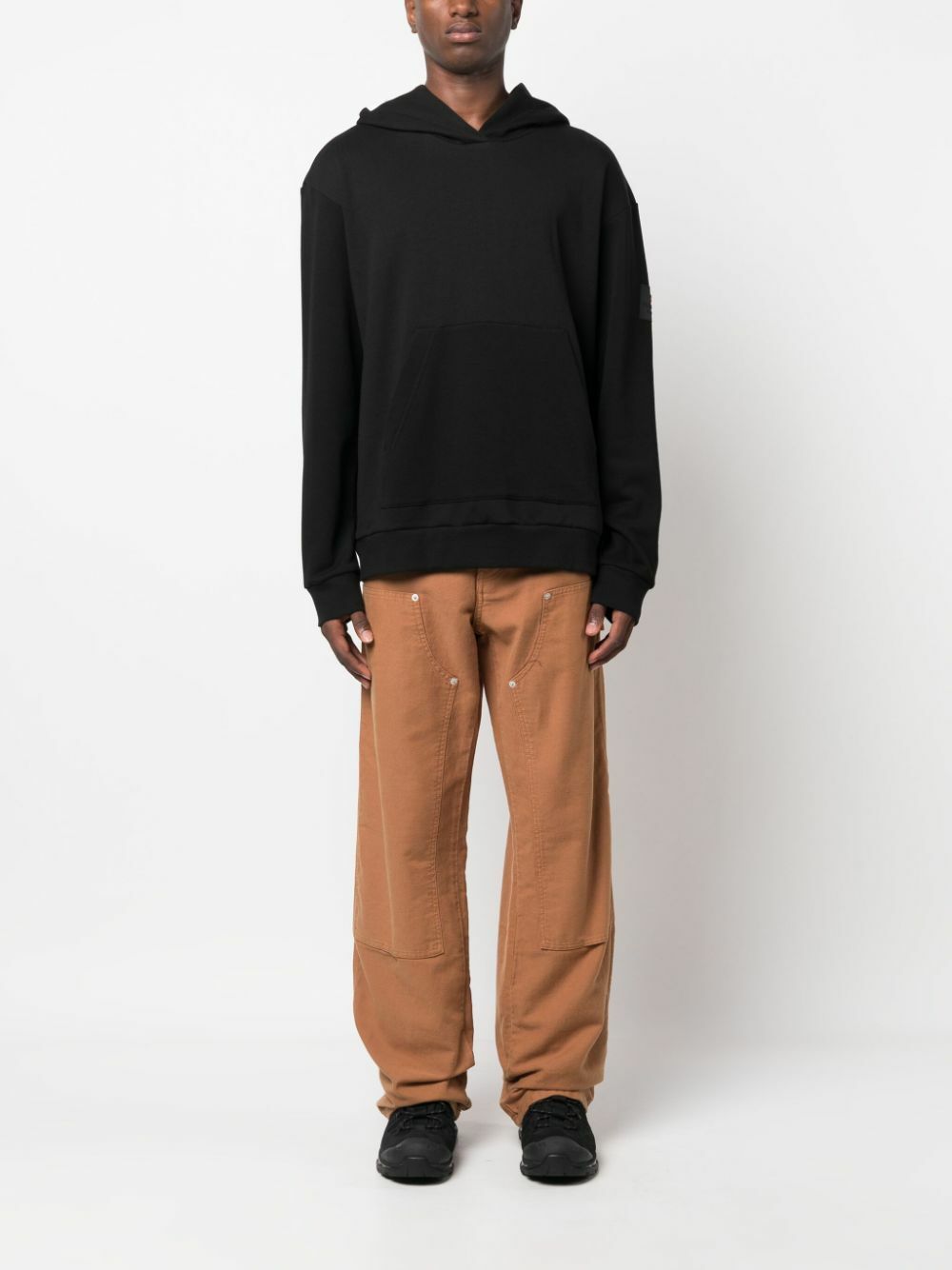 PEUTEREY - Logo Cotton Hoodie Peuterey