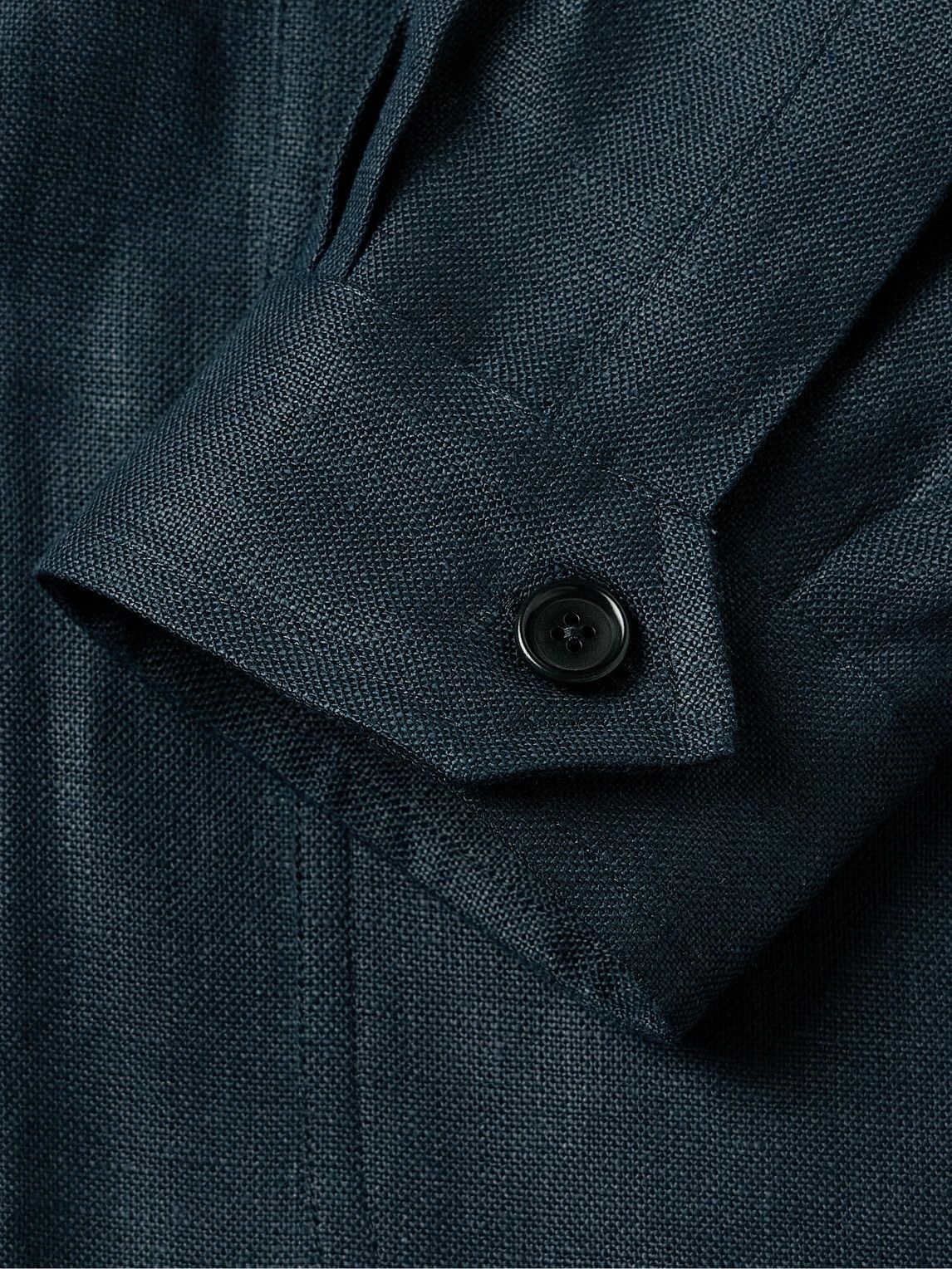 De Petrillo - Linen Jacket - Blue De Petrillo