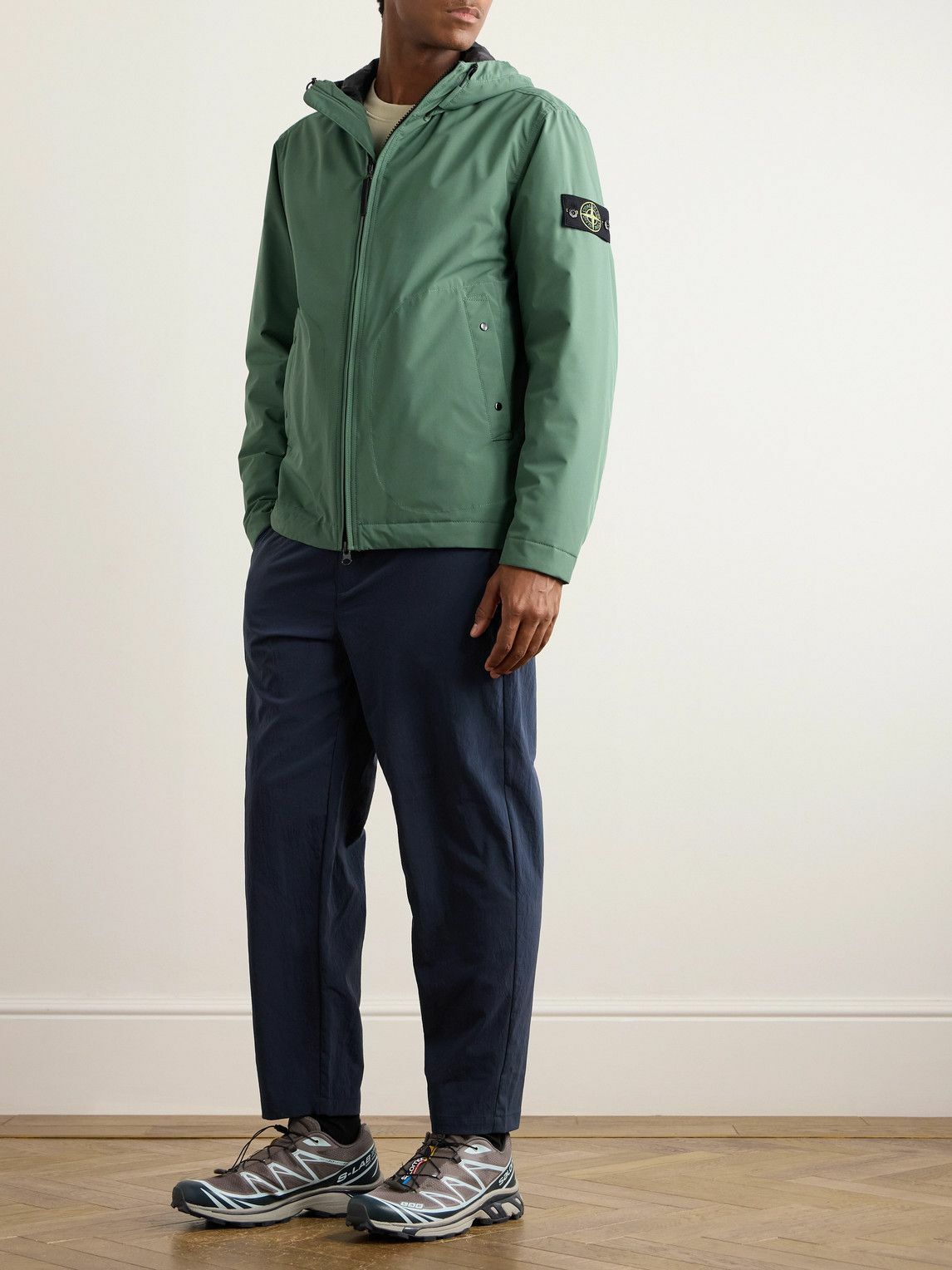 Stone Island - Shell Zip-Up Jacket - Green Stone Island