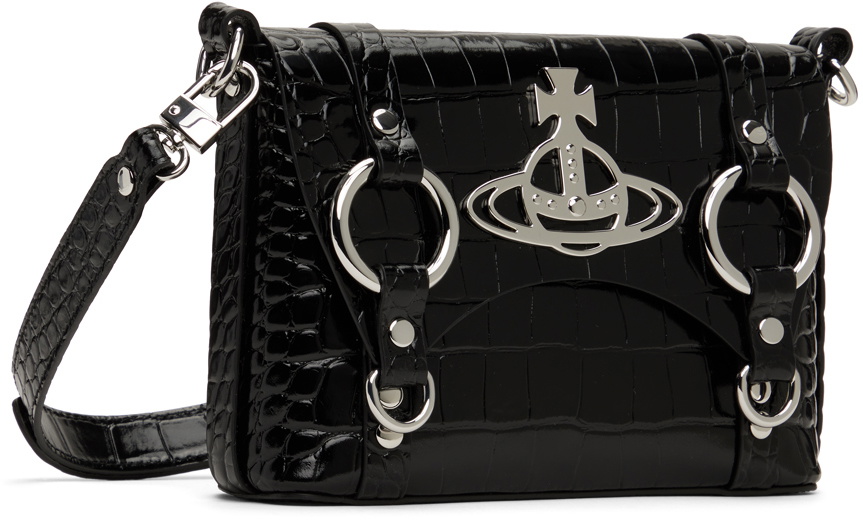 Vivienne Westwood Black Kim Crossbody Bag Vivienne Westwood
