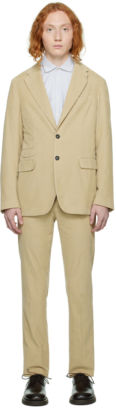 Massimo Alba Beige Sloop Suit Massimo Alba