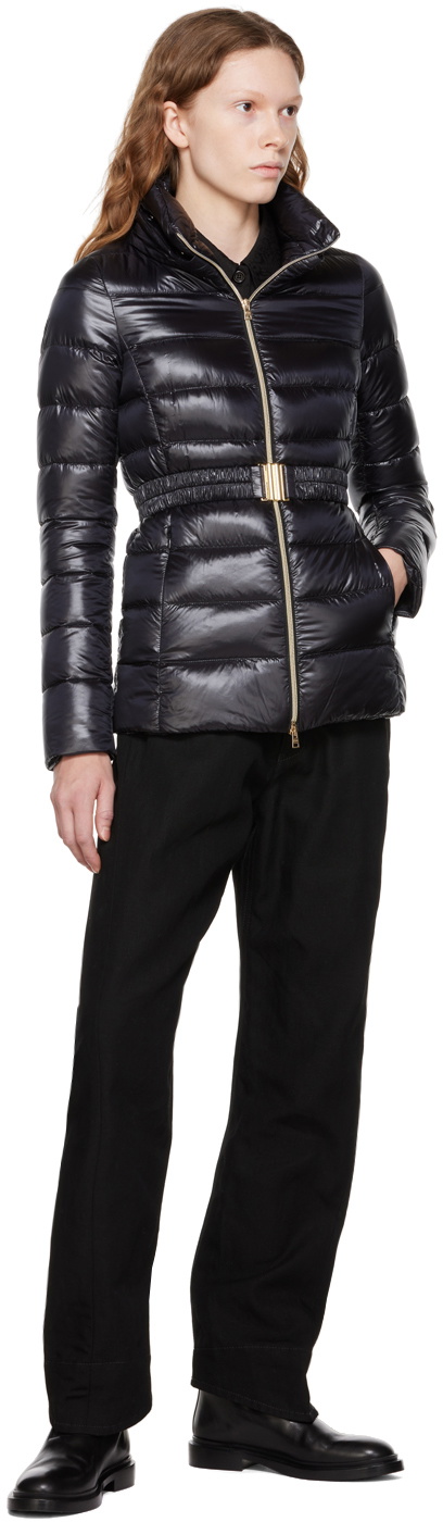 Herno Black Claudia Down Jacket Herno