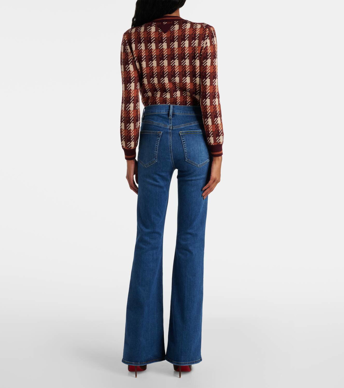 Frame Le High Flare high-rise flared jeans Frame Denim