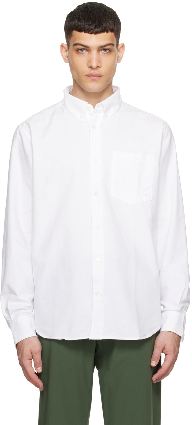 NORSE PROJECTS White Algot Shirt Norse Projects