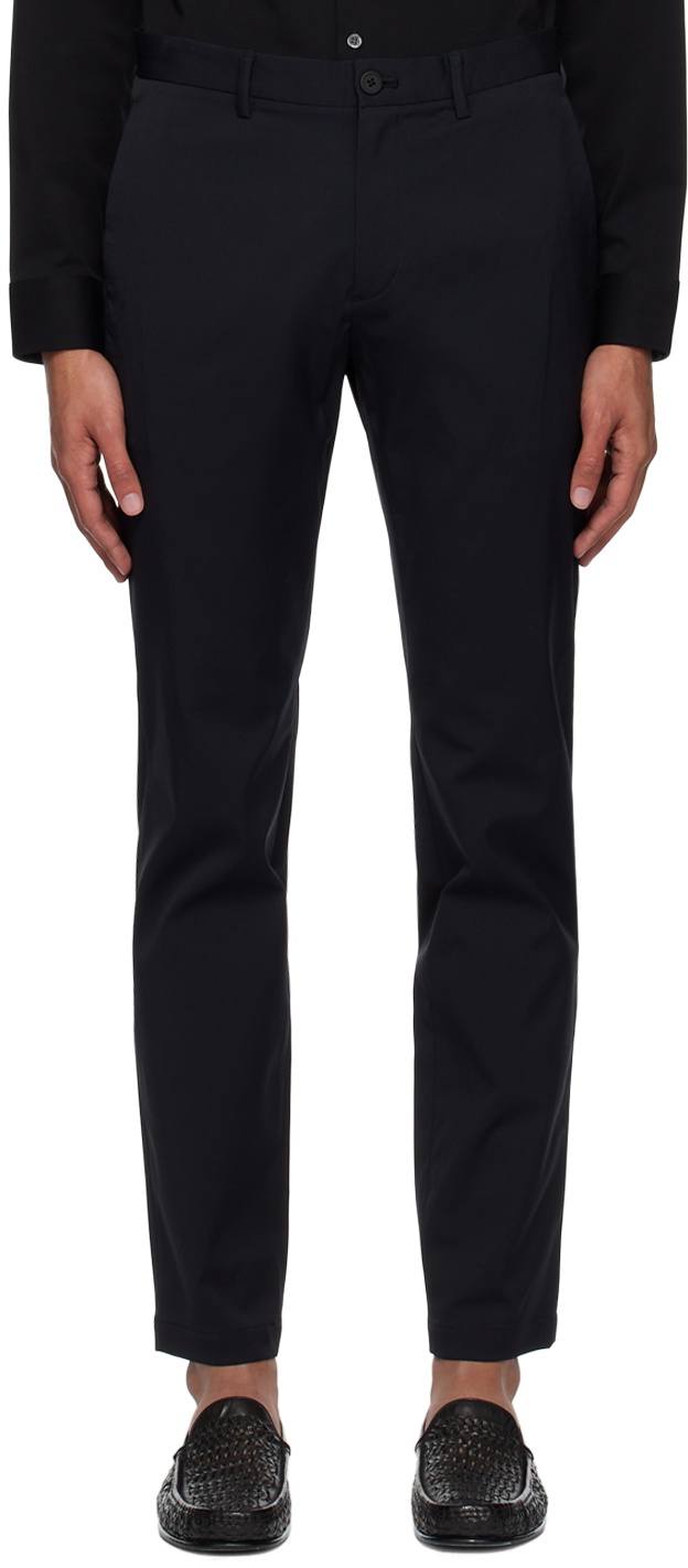 Theory Black Zaine Trousers Theory