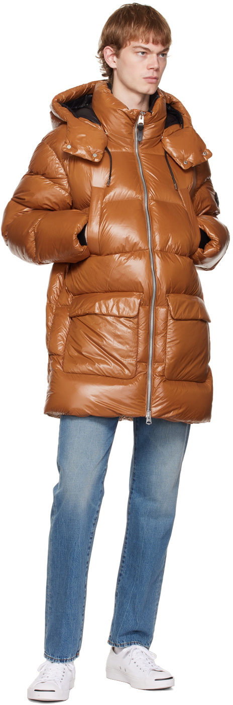MACKAGE Brown Kendrick Down Jacket Mackage