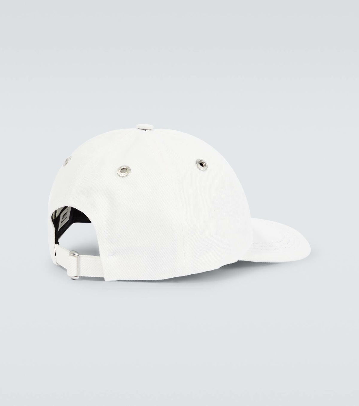 Ami Paris Logo embroidered twill baseball cap AMI
