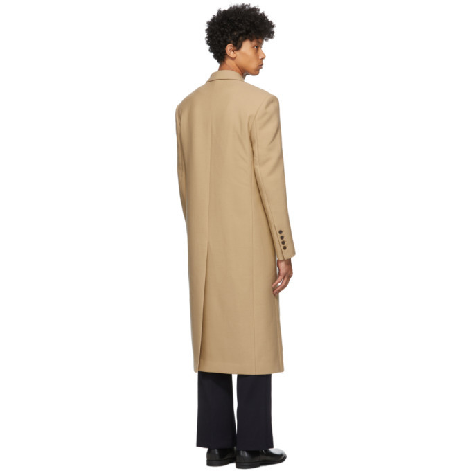 System Beige Side Button Coat System
