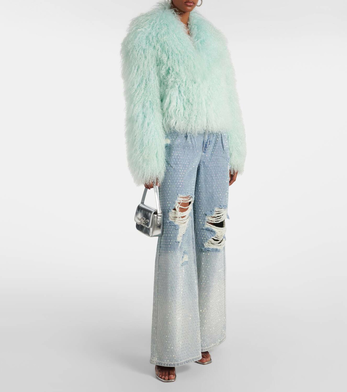 Self-Portrait Shearling jacket Self-Portrait