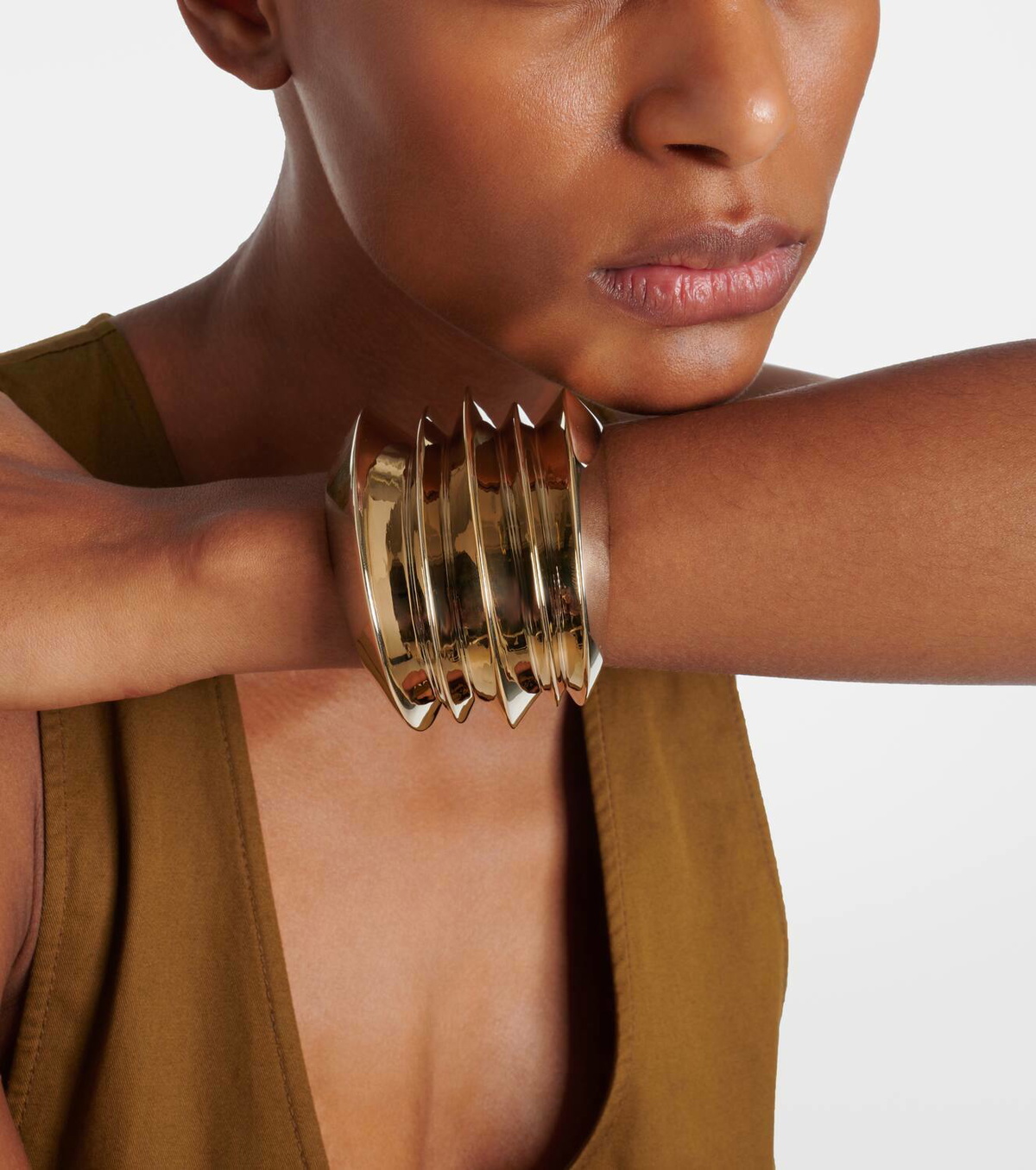 Saint Laurent Wide Stacked bangle Saint Laurent