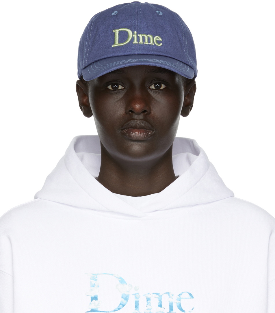 Dime Blue Classic 3D Logo Cap Dime