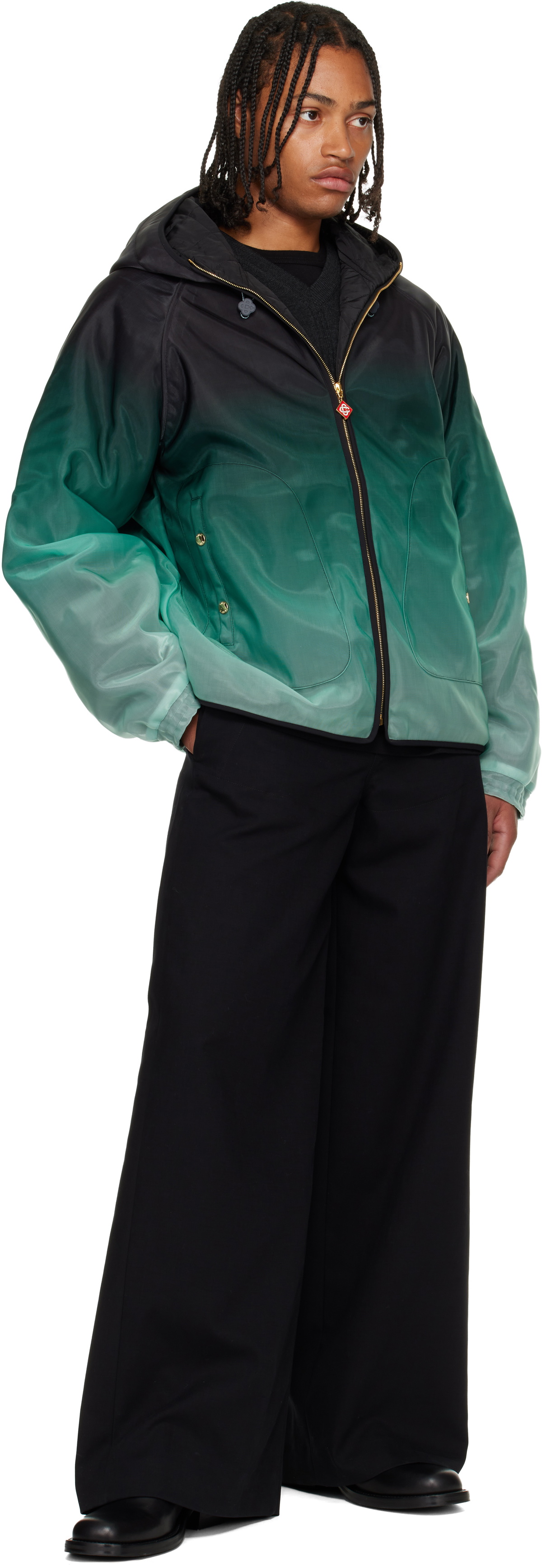 Casablanca Black Technical Jacket Casablanca