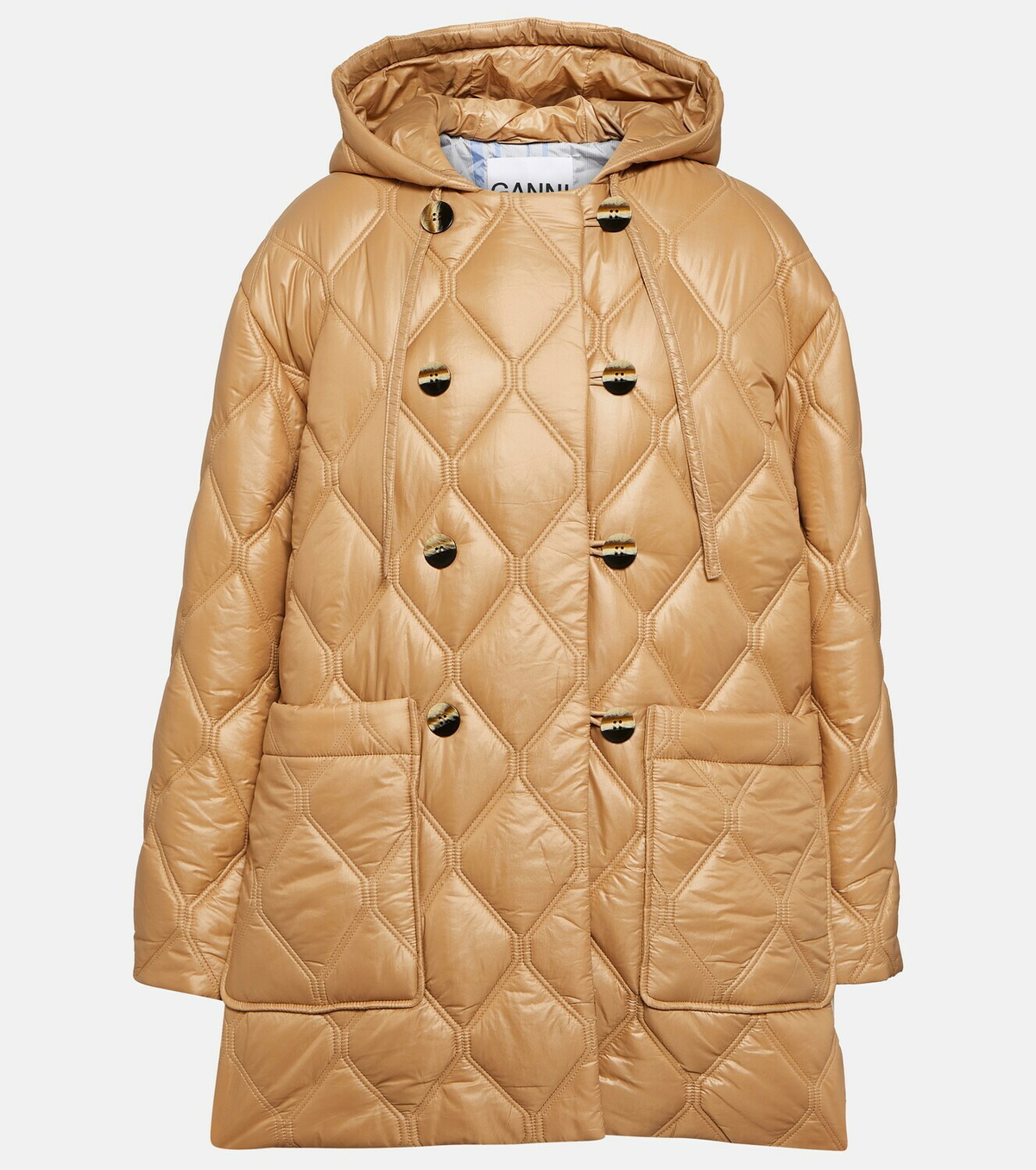 Ganni Quilted ripstop jacket GANNI
