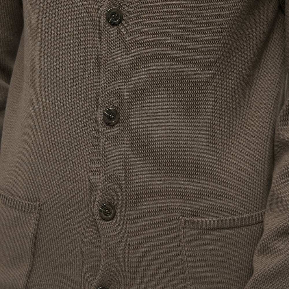 Rick Owens Men's Peter Cardigan in Dust Rick Owens