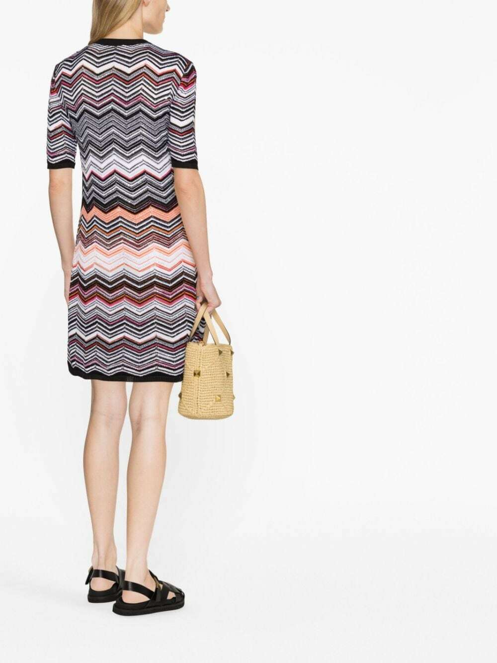 MISSONI - Zig-zag Print Short Dress Missoni