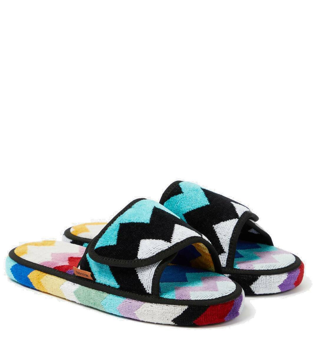 Missoni Cyrus terry slippers Missoni