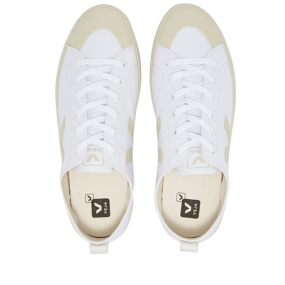 Veja Men's Nova Low Canvas Sneakers in White VEJA