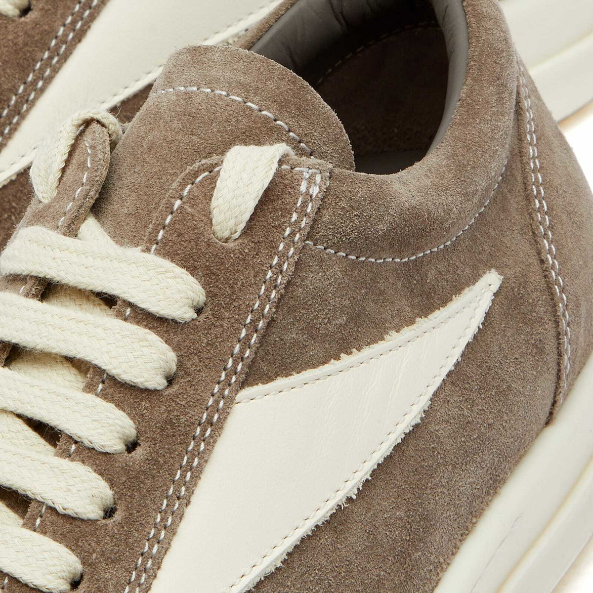 Rick Owens Women's Vintage Sneakers in Biege Rick Owens