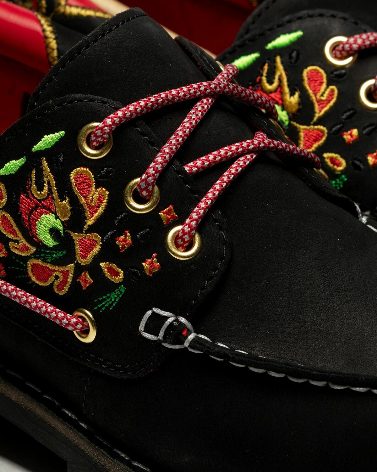 Timberland Timberland X Clot 3 Eye Boat Black Boots Timberland