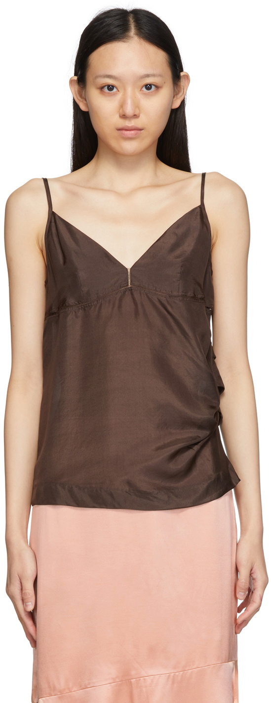 Dries Van Noten Silk Cana Emb Camisole Dries Van Noten