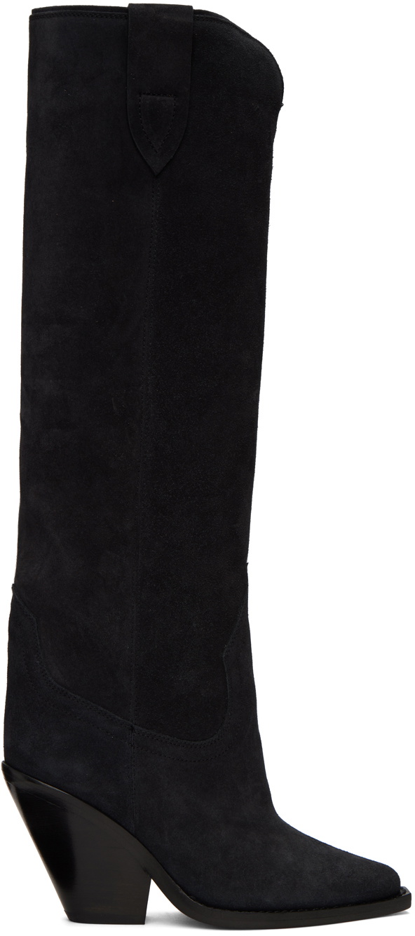 Isabel Marant Black Denvee Tall Boots Isabel Marant