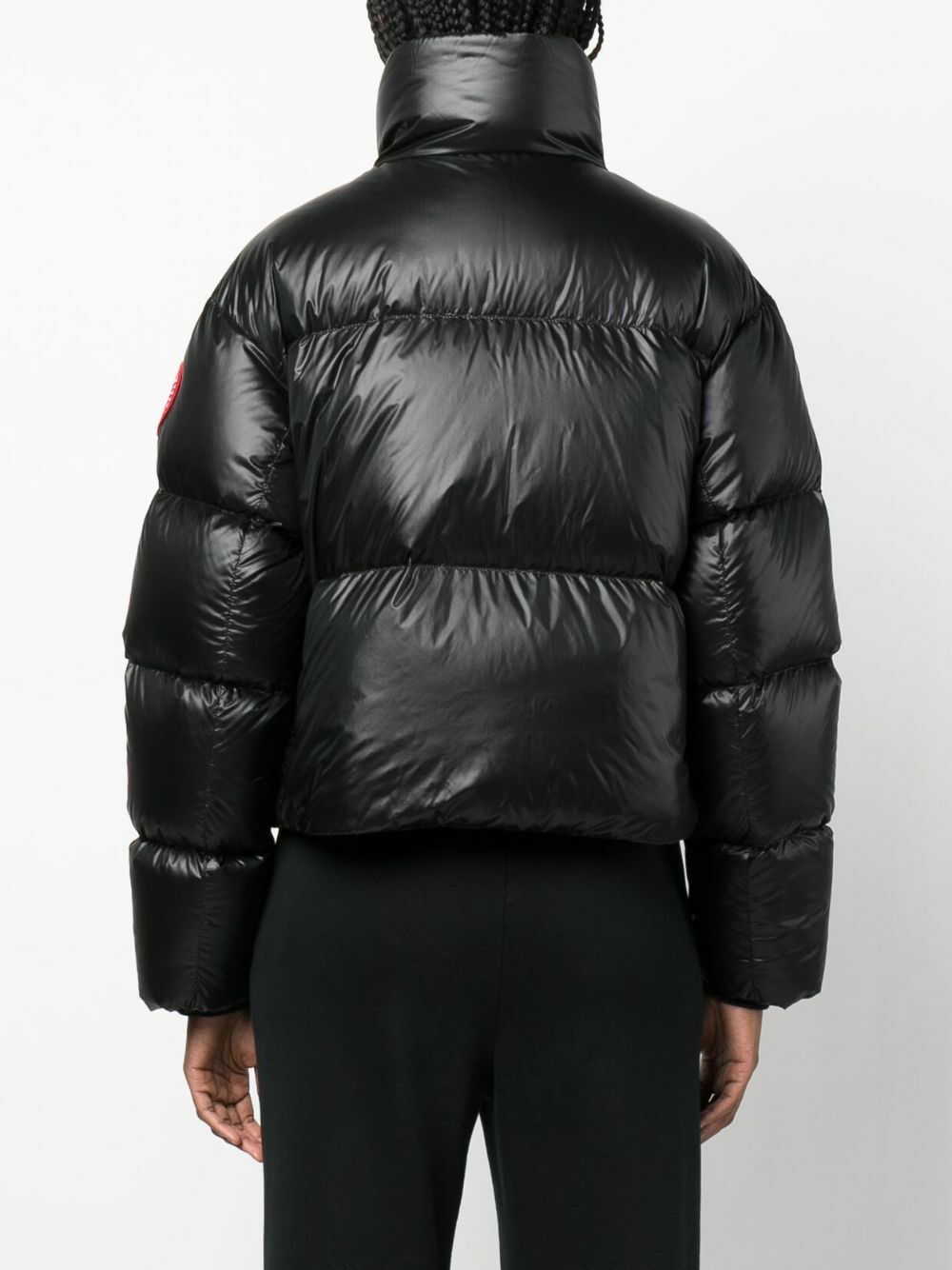 Canada Goose Black Cypress Cropped Puffer Jacket Canada Goose