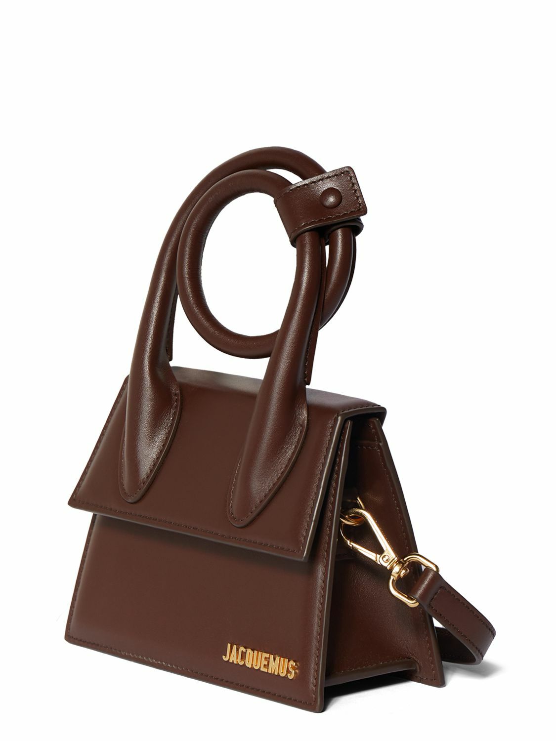 JACQUEMUS Le Chiquito Noeud Leather Top Handle Bag Jacquemus