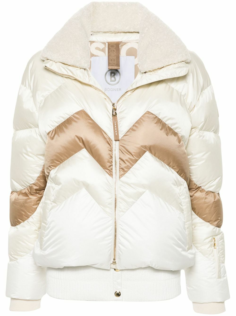 BOGNER Double-Collar Quilted Ski Jacket Bogner