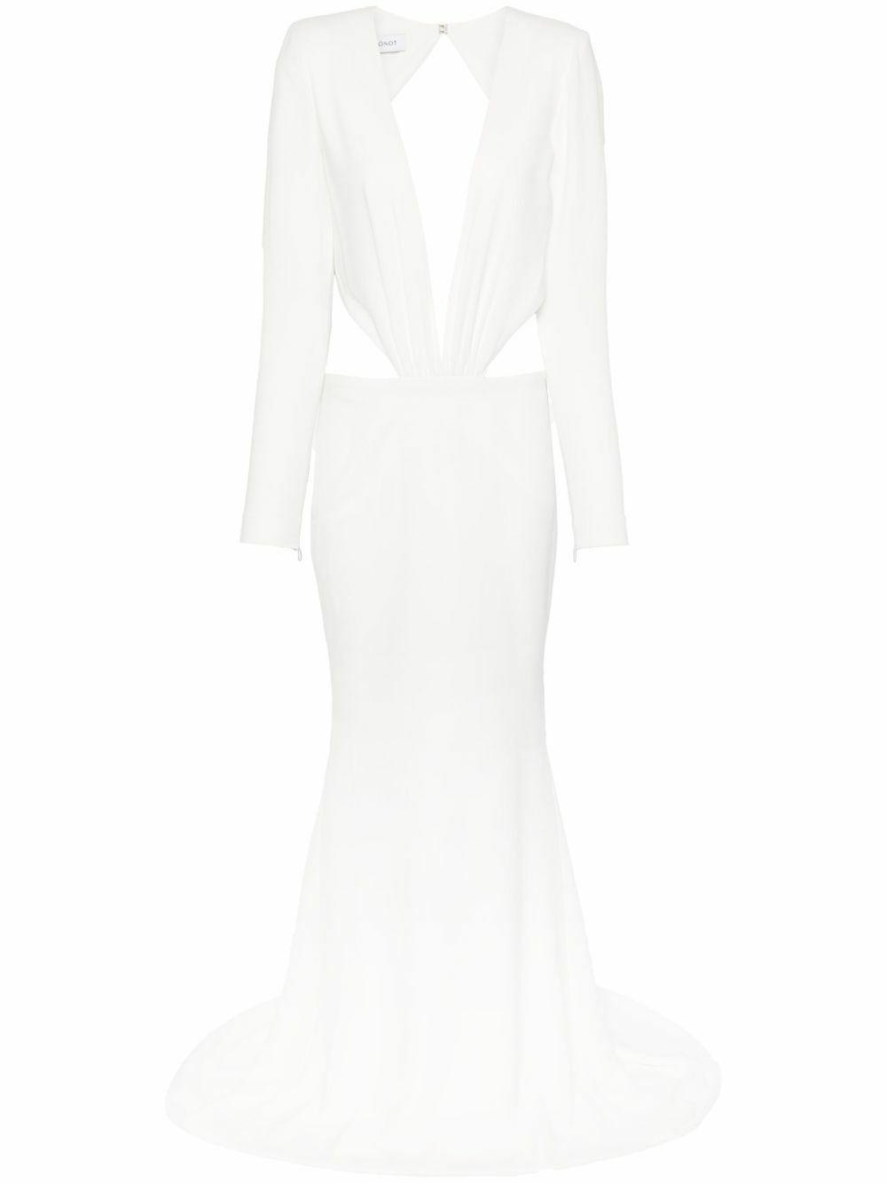 Mônot V-Neck Draped Dress Monot