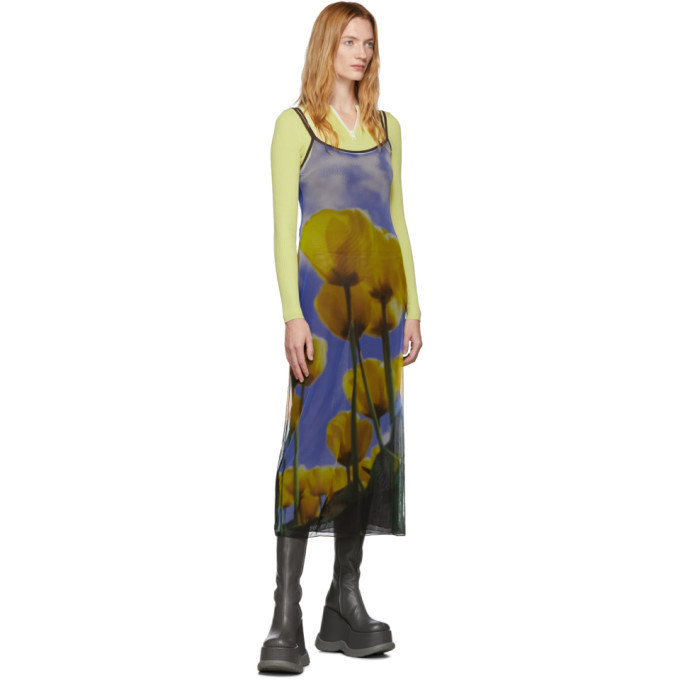 Sunnei Multicolor Tulip Double Dress Sunnei