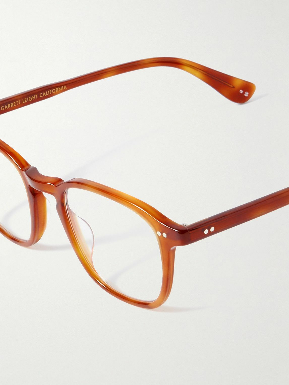 Garrett Leight California Optical - Markus Square-Frame Tortoiseshell ...