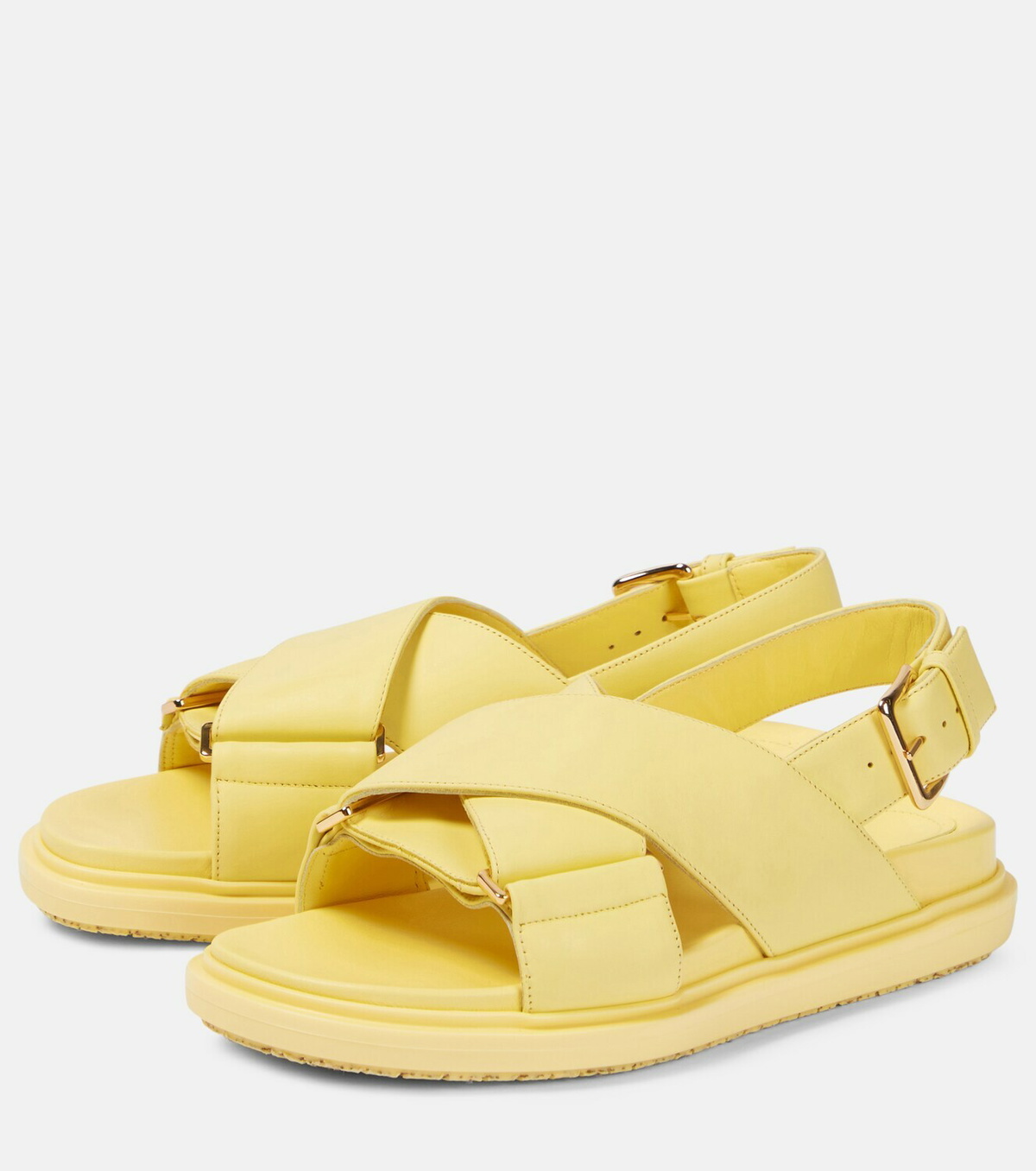 Marni Fussbett leather sandals Marni