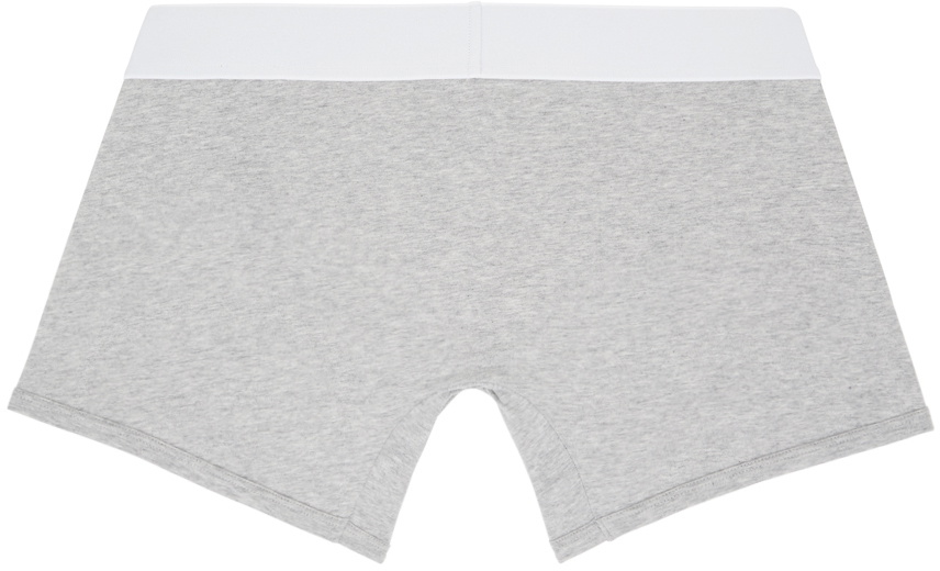 Palm Angels Two-Pack Gray Boxers Palm Angels