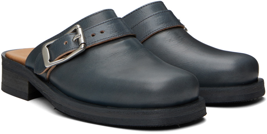 Our Legacy Blue Camion Mules Our Legacy